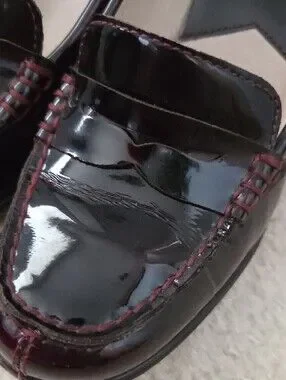Michael Kors | Shoes | Michael Kors Buchanan Patent Loafer In Deep Red ...